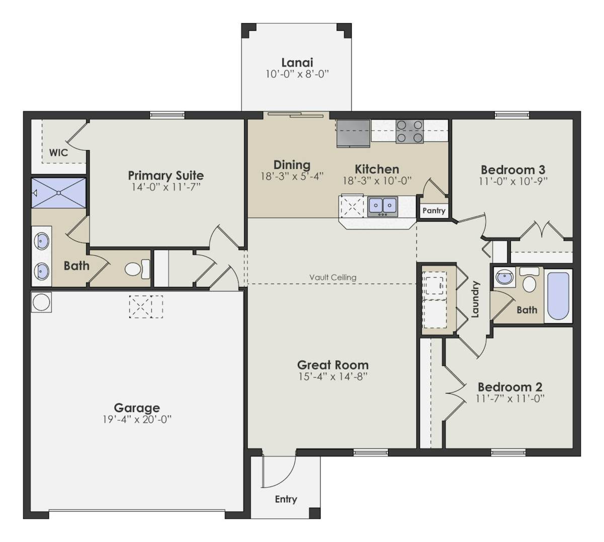 Santa Maria a 3 bedroom 2 bath home in Cape Coral Spot Lots. A New Home ...